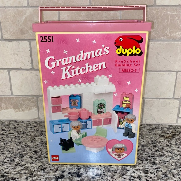 Lego | Toys | New Vintage Lego Duplo Grandmas Kitchen Set 255 Nib ...